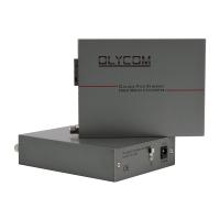China PoE Media Converter Fast Ethernet Singlemode Fiber 30W Budget Unmanaged DC48V Input for sale