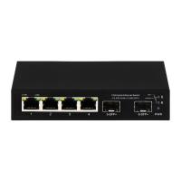 China 6 Port 10g Fiber Ethernet Switch 4* 2.5G RJ45 + 2* 10G SFP+ Support OEM/ODM for sale