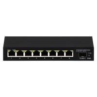 China 9 Port Unmanaged 2.5G Ethernet Switch with 10G Uplink SFP Port and 60Gbps Backplane Bandwidth for sale