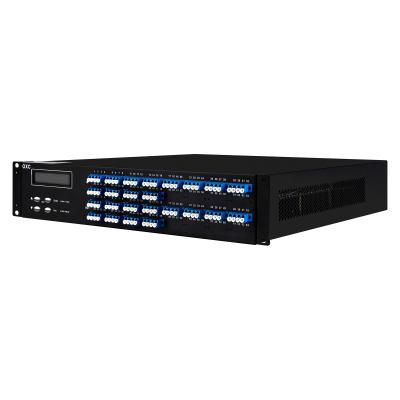 China 48-Port Optical Cross-Connect Switch (OXC) Singlemode/Multimode Fiber Dual AC Input for sale