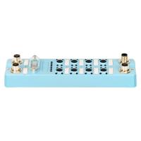 China 8 Port Industrial Gigabit Managed Switch 8x10/100/1000M M12 Ports IP67 Waterproof Railway Ethernet Switch for sale