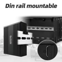 China 5 Port 10/100/1000mbps Ethernet Switch 4RJ45+1SFP Outdoor Poe Switch Manufacturer for sale