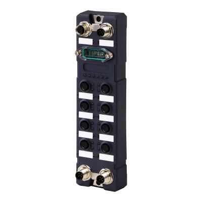 China Robust IP67 Waterproof 8 Port Gigabit Industrial Ethernet Switch Managed M12 Railway Ethernet Switch for sale
