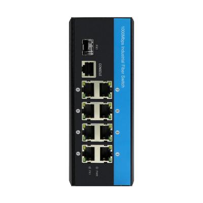 China Managed Industrial PoE Switch poe af/at/bt 240W DIN Rail Industrial Ethernet Switch for Smart Highway Surveillance System for sale