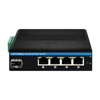 China 4-Port Solar Powered PoE Switch 100/1000M Fiber 120W Dual DC12V/DC24V/DC48V Input CE for sale