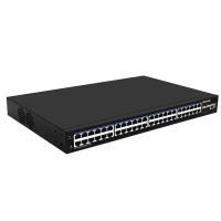 China 48 Port Gigabit L3 Managed Network Switch With 10G Fiber Uplinks Realtek Based for sale