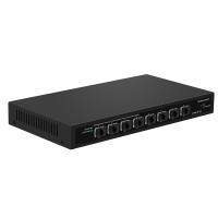 China 8-Port 10G Unmanaged SFP+ Fiber Switch 1G/2.5G Auto-Adaptive DC12V OEM Available for sale