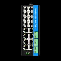 China Managed 16 Port Gigabit Poe Switch Din-rail Network Switch 8RJ45+8SFP With 4*RS485+2*CAN BUS for sale