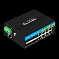 China Managed 16 Port Gigabit Poe Switch Din-rail Network Switch 8RJ45+8SFP With 4*RS485+2*CAN BUS for sale