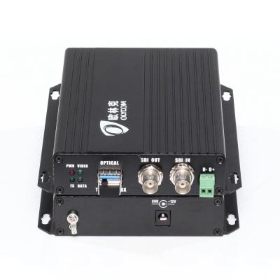 China SDI Fiber Video Converter SDI to Fiber Optical Transceiver SM LC 20km for sale