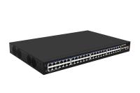 China 48 Port 10G Poe Switch L3 Managed Ethernet Switch with 48*gigiabit Poe Ports+4*10G Sfp+ Ports for sale
