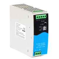 China 480W DIN Rail Power Supply 48V 10A Wide AC/DC Input With Active PFC DC OK for sale