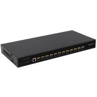 China 10G Fiber L3 Managed Switch 12 Port Full Optic Ports Console Manageable AC Input for sale