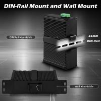 China 16 Port Managed Industrial Ethernet Switch 8RJ45+8SFP POE Switch With 4*RS485+2*CAN BUS for sale