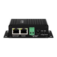 China Gigabit 30W PoE Splitter with Switchable DC12V/24V Output for Security Cameras, Wireless AP, Access Control Systems. for sale