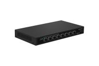 China 10G SFP+ Fiber Switch 8*10G SFP+ Fiber Ports Support 1.25G/2.5G/10G for sale
