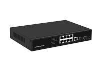 China 8 Port Gigabit Optical Fiber Switch L2 Managed Desktop Ethernet Switch for sale