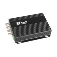 China 4-Channel Standard Definition Analog BNC to Fiber with RS485 20KM Video Optical Converter for sale