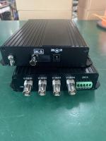 China 4-Channel Standard Definition Analog BNC to Fiber with RS485 20KM Video Optical Converter for sale