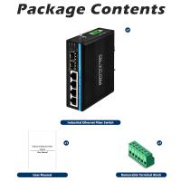 China Realtek Chipset ERPS Managed Ethernet Switch Poe Switch Support Af/at/bt 120W for Cctv Security for sale