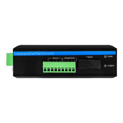 China Industrial Optcial Converter RS485 RS422 RS485 Serial to Fiber Media Converter Fiber Optic Modem for sale