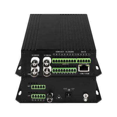 China OEM factory Customized Video Fiber Converter Optical Converter Data Video Audio to Fiber Transceiver for sale