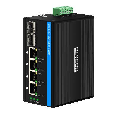 China 6 Port Solar Poe Switch DC12-48V Input 120w Industrial Ethernet Switch for solar power/Trunk/VoIP system/CCTV security system for sale