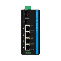 China Olycom Solar PoE Switch 4 Port DIN Rail Gigabit Unmanaged DC24V Input for sale