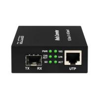 China 10G SFP+ Fiber Media Converter Unmanaged Optical Fiber Converter for sale