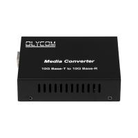 China 10G SFP+ Fiber Media Converter Unmanaged Optical Fiber Converter for sale