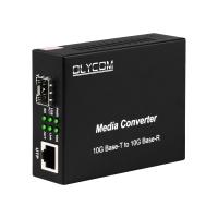 China 10G SFP+ Fiber Media Converter Unmanaged Optical Fiber Converter for sale