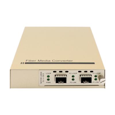 China 10G OEO Fiber Media Converter AC220V Unmanaged Long-Haul Signal 3R Repeating CE for sale