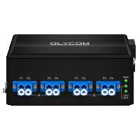 China Fiber Optical Bypass Switch Module AC/DC Dual Input Singlemode LC Connector CE for sale