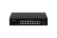 China 8-Port 2.5G PoE Switch With 10G SFP Uplink 100W Budget Unmanaged 220V Powered for sale
