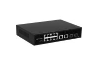 China 8 Port 120W Gigabit POE Switch with POE Watchdog for Business Fiber Network for sale
