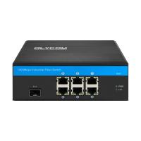 China 6 Port Industrial Gigabit Fiber Ethernet Switch Unmanaged Fanless Rugged Design CE for sale