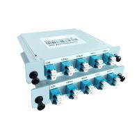 China 12 Port CWDM Mux DeMux Passive Fiber Optic Multi-Channel For WDM Systems ABS Case for sale