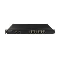 China 16-Port 1G 2.5G Managed PoE Switch Rack Mounted SFP Uplinks Fanless AC Powered for sale