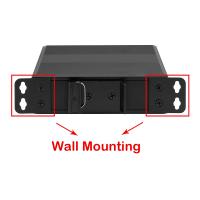 China 5 Port Fast Network DIN PoE Switch PoE Af/At 120W Budget DC48V Input CE FCC Certified for sale