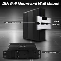 China Industrial Unmanaged POE Switch with 2SFP+4RJ45 Ports, 6KV Surge Protection, and Wide Temperature Range (-40°C to +75°C) for sale