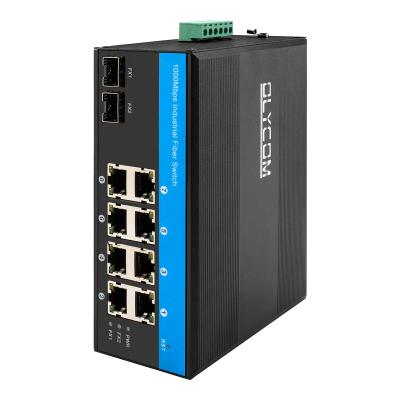 China Gigabit 8 Port Solar Poe Switch DC12-48V Unmanaged Poe Switch 240W for Solar Power System or Vehicle for sale