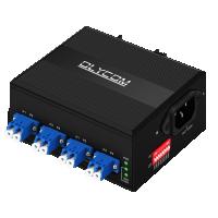 China Fiber Optical Bypass Switch with AC/DC Dual Power Input LC/SC Connector and SM/MM Fiber Type for High Reliability for sale