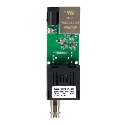China Mini Gigabit Fiber Media Converter Card DC5V~DC24V For UAV Fiber Communication Solution for sale