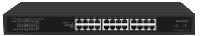 China 24 Port PoE Switch 2.5G Fiber Gigabit Ethernet 300W Budget 15.4W/30W Unmanaged CE for sale