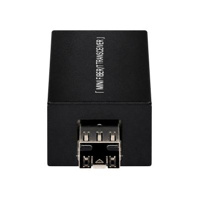 China Mini Gigabit Fiber Optic Media Converter DC5V DC12V Compact Size 20KM Extension CE for sale