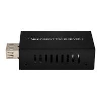China Mini Gigabit Fiber Optic Media Converter DC5V DC12V Compact Size 20KM Extension CE for sale