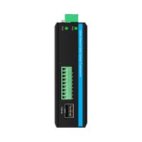 China 4 Port Contact Closure Fiber Optic Transceiver Bidi Transport for Industrial Monitoring CE for sale
