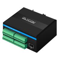 China 16-Channel Dry Contact Fiber Optic Converter Bidirectional DIN RAIL For Industrial Alarm for sale
