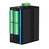 China 16-Channel Dry Contact Fiber Optic Converter Bidirectional DIN RAIL For Industrial Alarm for sale