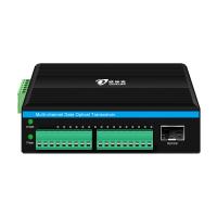 China Contact Closure over Fiber Optic Extender 8-Channel Bidirectional DIN35 Mounted CE for sale